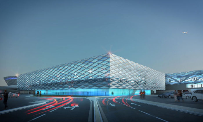 Extension du terminal 2 de l'aéroport Nice Côte d'Azur - TPFI